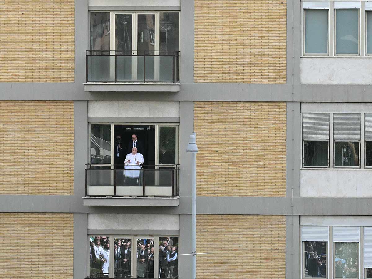 Este fue el mensaje del Papa Francisco tras ser dado de alta - El ...